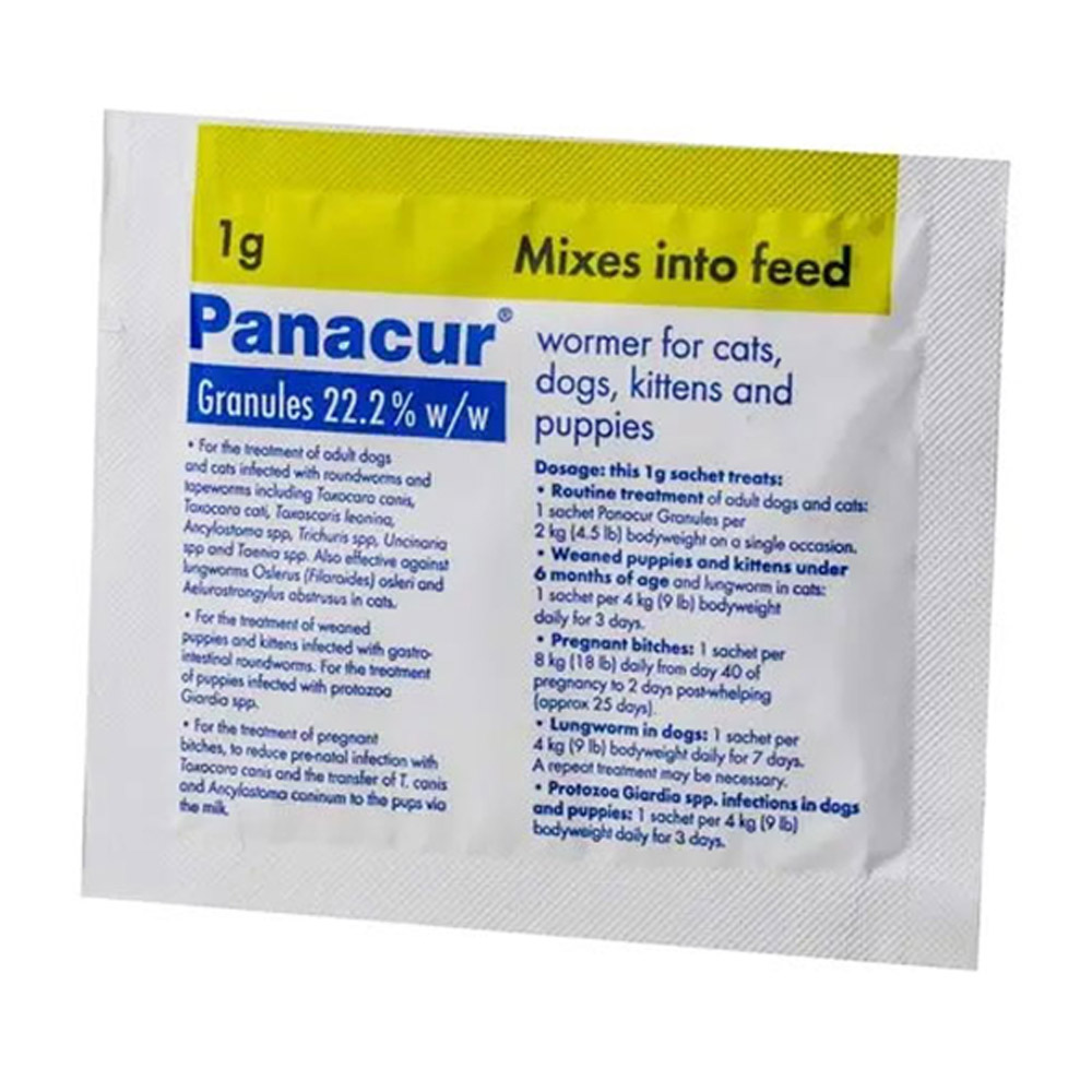 Buy Panacur Granules 1gm - Free Shipping