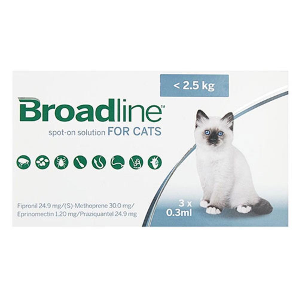 Buy Broadline Spot-On Solution For Small Cats Up To 5.5 Lbs. - Free ...