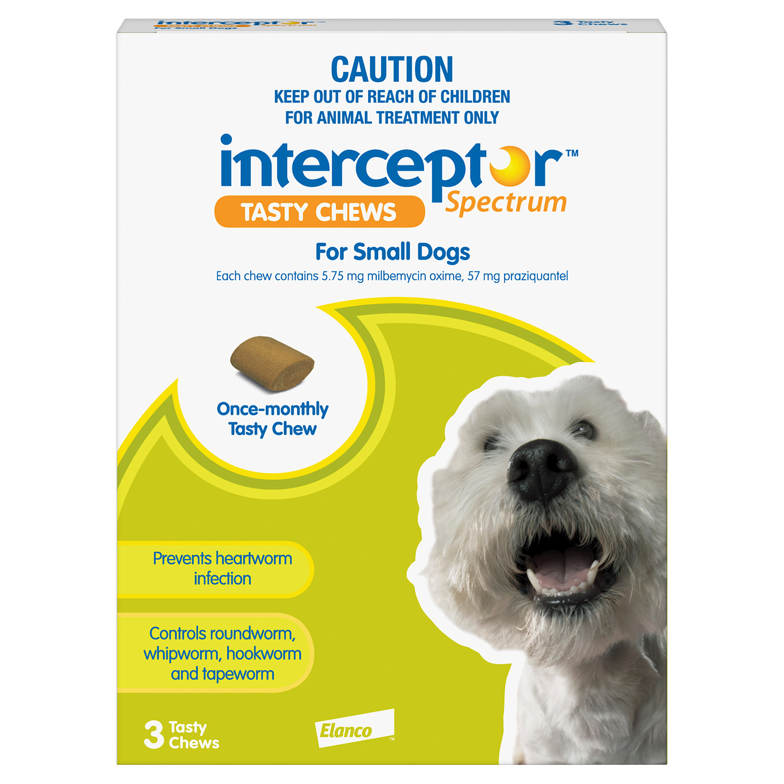 Buy Interceptor For Small Dogs 11-25 Lbs (Green) - Free Shipping